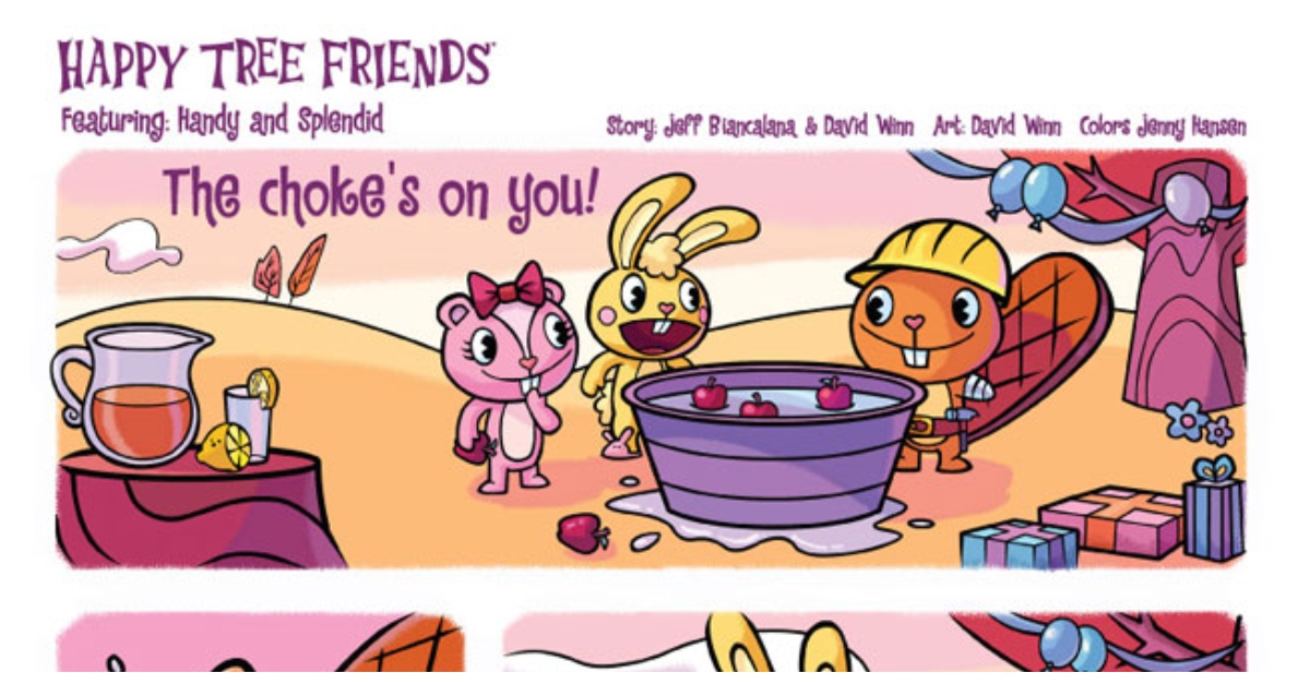 Top 35 Hilarious Happy Tree Friends Comics That Will Leave You ...
